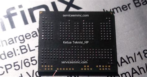 Test Point Emmc Samsung Bga 254 Kmdp6000db Teruji