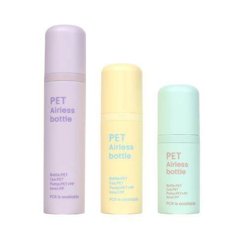 環保pcr 可替換內膽 真空乳液瓶 保養瓶罐廠商 極水包材
