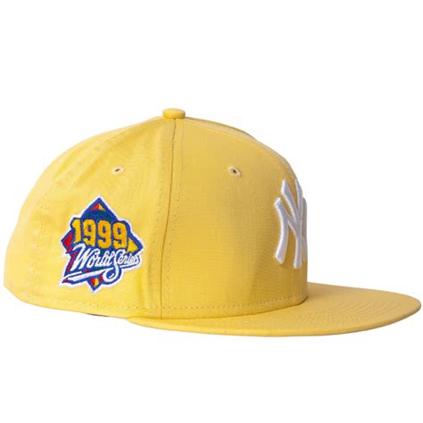New Era New York Yankees 1999 World Series Yellow 59fifty Fitted Hat