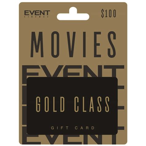 Event Cinemas Movies Gold Class 100 T Card Kmart