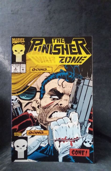 The Punisher War Zone 9 1992 Marvel Comics Comic Book Comic Books