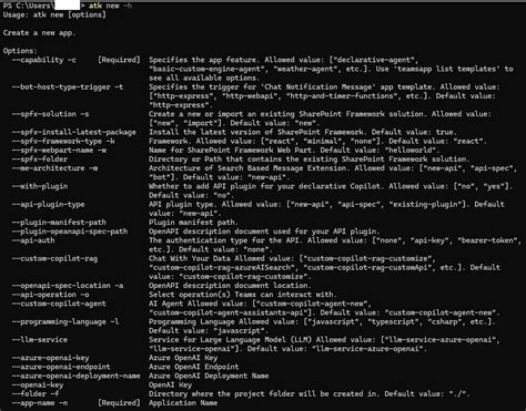 Introduction To Microsoft 365 Agents Toolkit Cli Teams Microsoft Learn