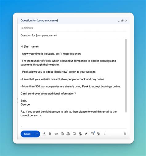 How To Write A Cold Email Step Process