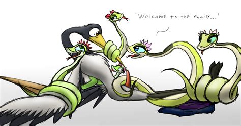 Rule 34 Avian Bird Crane Female Feral Interspecies Kung Fu Panda Male