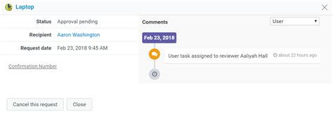 Viewing Requests Netiq Identity Manager Users Guide To The