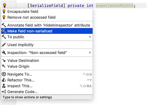 Unity Specific Code Analysis In Rider 20182 The Net Tools Blog
