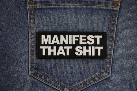Manifest That Shit Patch By Ivamis Patches