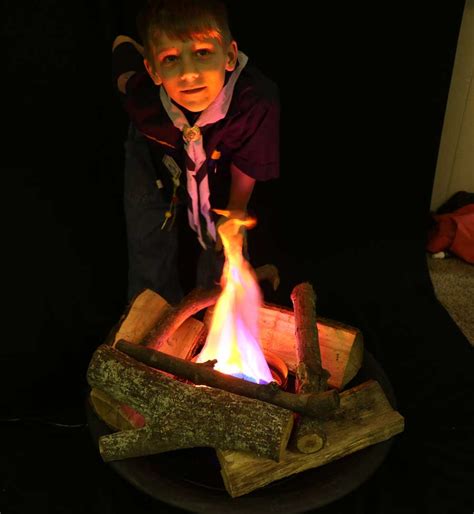 Indoor Campfire An Artificial Flame Fake Fire