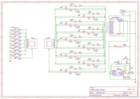 Cable Tester Oshwlab