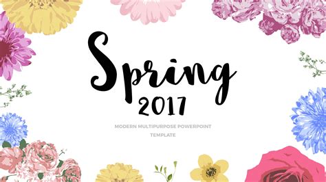 Ppt Template Spring