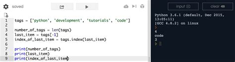 overview of python list query processes len negative indexes and