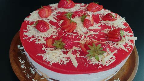 Клубничный торт, который тает во рту! Нежнейший муссовый клубничный ...