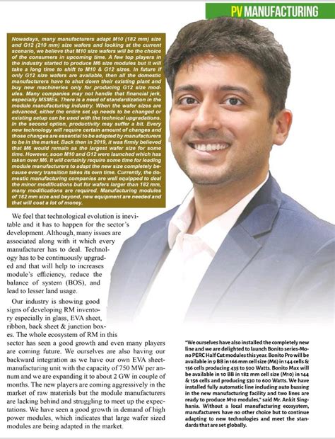 Ankit Singhania On Wafer Size Effects In Eq Intl Magazine