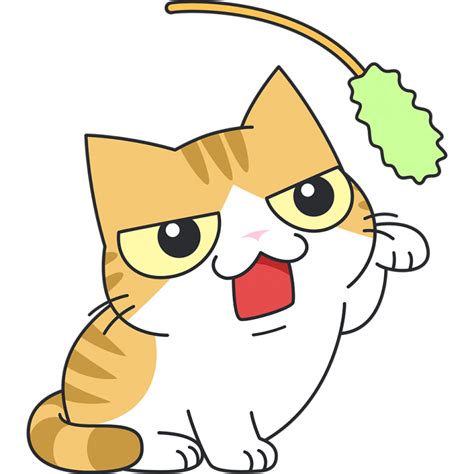 モグラたたき 無料イラストかわいいフリー素材集 ねこ画伯コハクちゃん