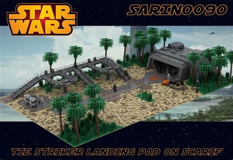 Lego Star Wars Scarif Moc Lego Moc 140632 Instructions Quvly