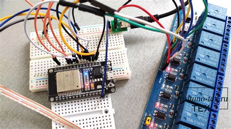 Управление реле с помощью сенсорного дисплея Dwin и Arduino Esp32