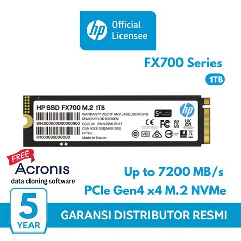 Jual Hp Ssd Fx Pcie Gen X M Nvme Mb S Tb M Ssd Nvme Upto Mb S Garansi