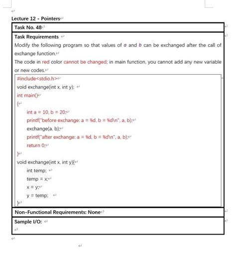 Solved Task No 48 Task Requirements Modify The Following