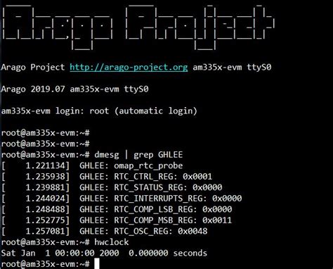 Am3352 Rtc Was Not Worked Processors Forum Processors Ti E2e Support Forums