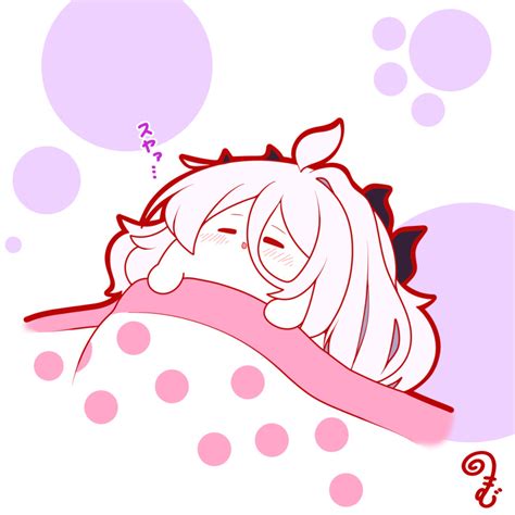 Safebooru Ahoge Blue Archive Blush Chibi Closed Eyes Facing Viewer