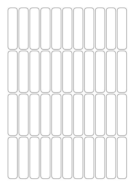 Rectangle Offset Labels Archives Clip Labels
