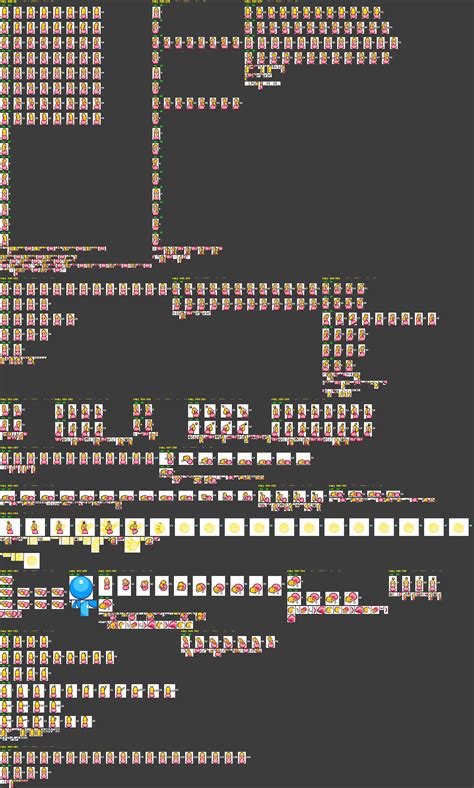 Princess Peach Super Mario World Sprites Spantolf