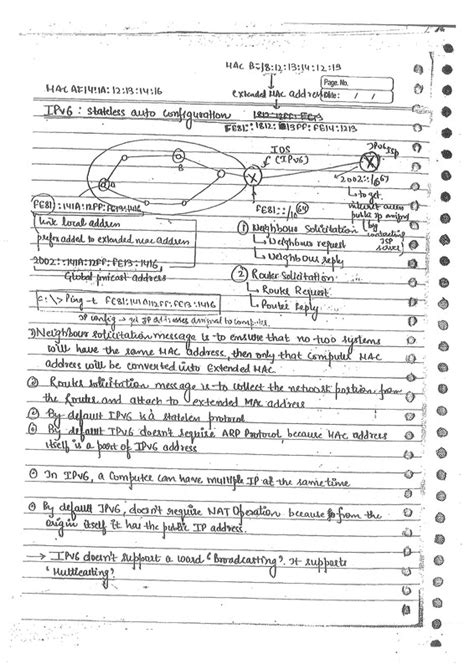 computer networks section 10 handwritten notes of computer science ese