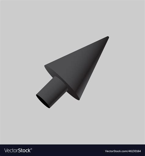 Black Mouse Pointer Icon Design Mouse Cursor Sign Vector Image