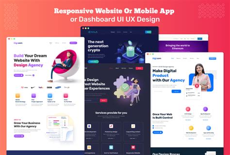 Create Ui Ux Design For Website Or Mobile App With Prototype By Jonakeakhter Fiverr