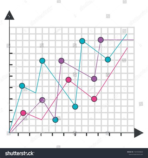 Cartesian Plane Statistics Graphic Stock Vector Royalty Free Shutterstock