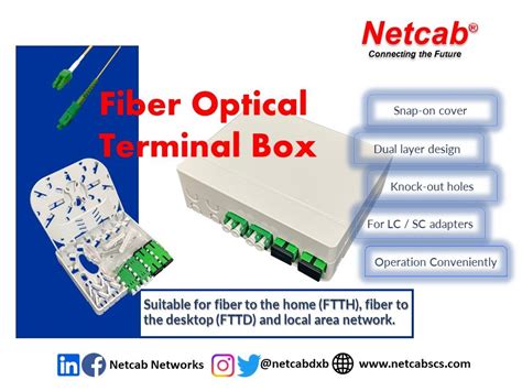 Netcab Networks On Linkedin Fiber Optic Box And Closure
