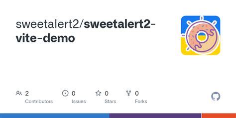 github sweetalert2 sweetalert2 vite demo