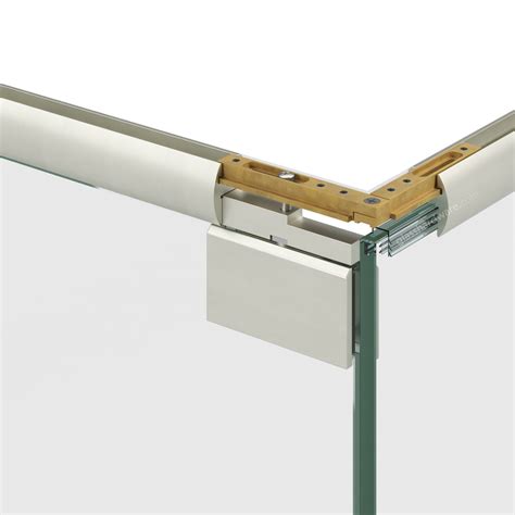 144 Aluminum Header Chrome Finish Igt Glass Hardware