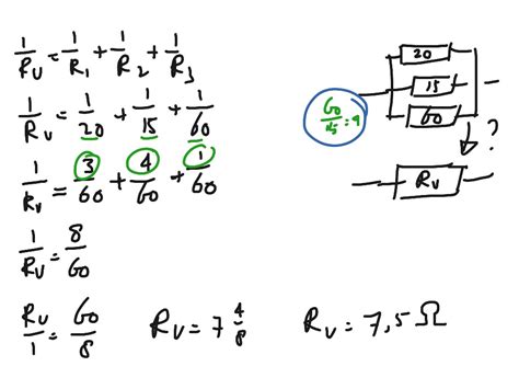 Showme Parallelschakeling Berekenen