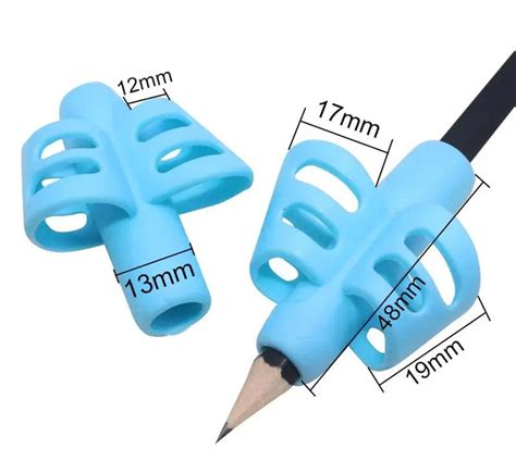 Силіконова насадка на ручку олівець для корекції постановки письма Коректор тренажер тримач для