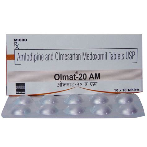 Olmat 20 Am Tablet 10s Price Uses Side Effects Composition Apollo