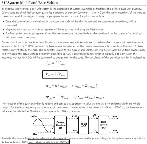 how to calculate vd vq real voltage c2000 microcontrollers forum