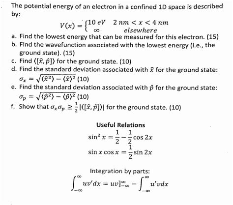 the wavefunction of a system at time t 0 is described