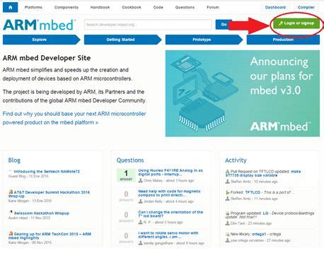 Mbed ARM NUCLEO F401RE Nucleo Cortex M4