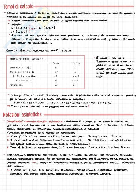 Appunti Ingegneria Degli Algoritmi