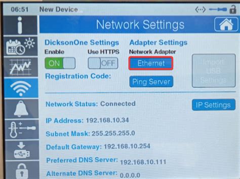 Connect A Device To Ethernet For Dicksonone