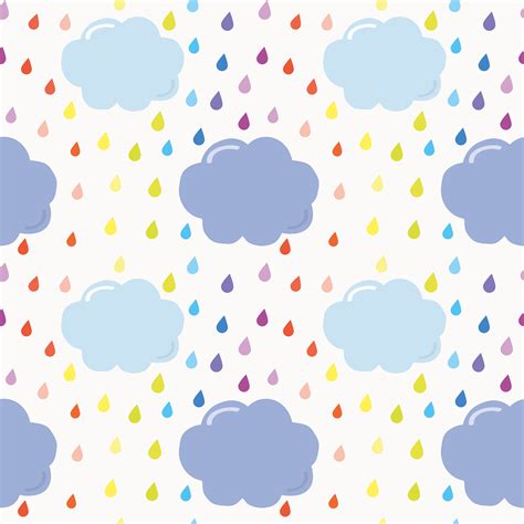 Cloud Seamless Pattern Background 674784 Vector Art At Vecteezy