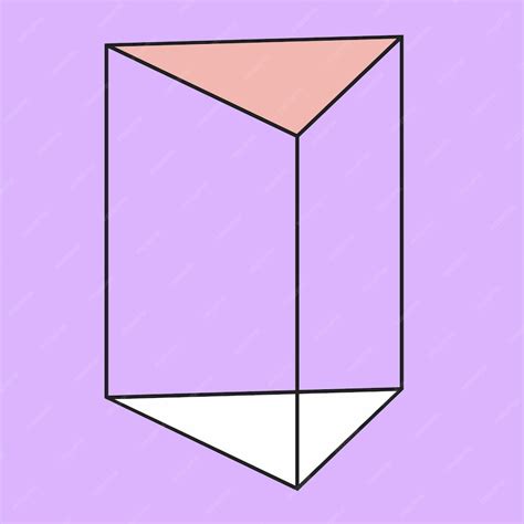 Premium Vector Isometric Triangular Prism Geometric Shape