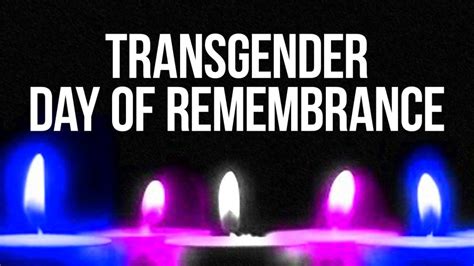Translivesmatter Transgender Day Of Remembrance 2022