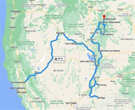 Western Us Road Trip A California To Montana Itinerary