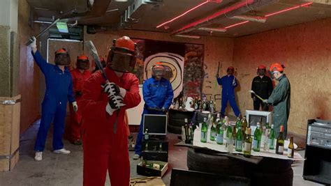 Rage Room Rotterdam Smash Room Alternatief 1 Uur Rijden