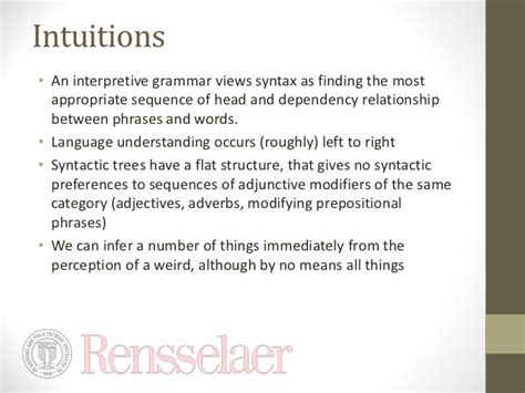 Feature Structure Unification Syntactic Parser 2 0