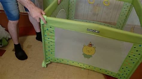 Манеж Babyton - Показываю как собрать - Обзор и отзыв после месяца ...