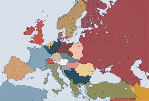 My Imagination Of How The Post War Europe Map Could Look Like R
