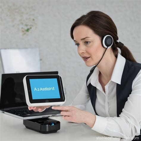 Ai Assistant Concept Stable Diffusion Online